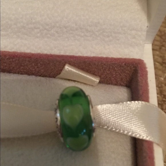 Pandora | Jewelry | Pandora Murano Glass Bead Green | Poshmark